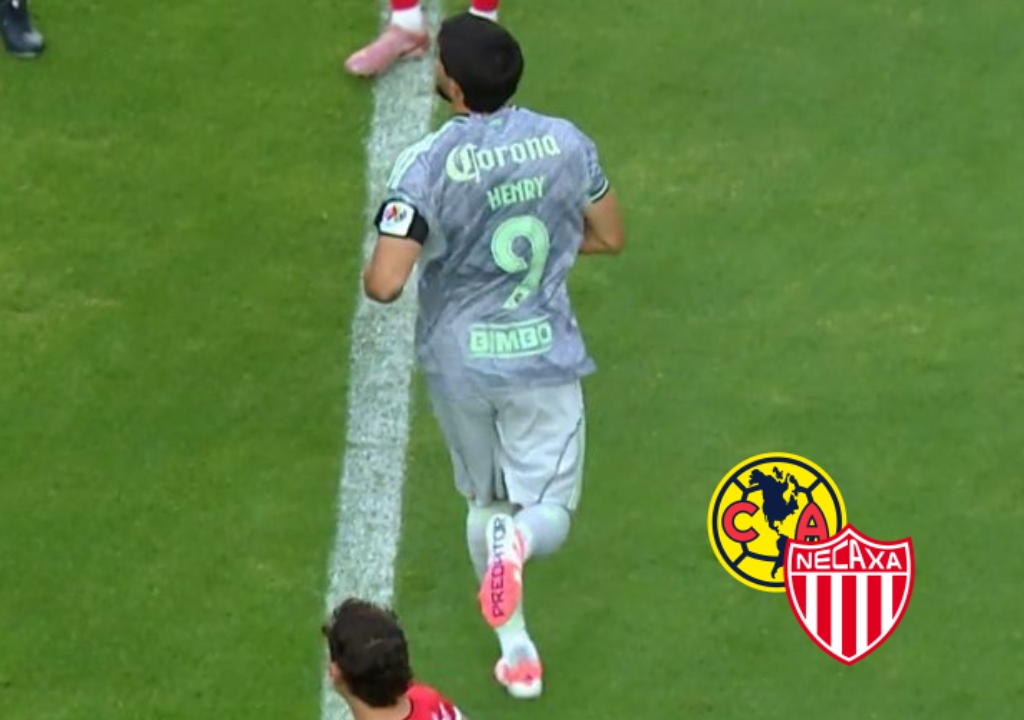 Henry Martín regresa a la cancha en el partido América vs Necaxa