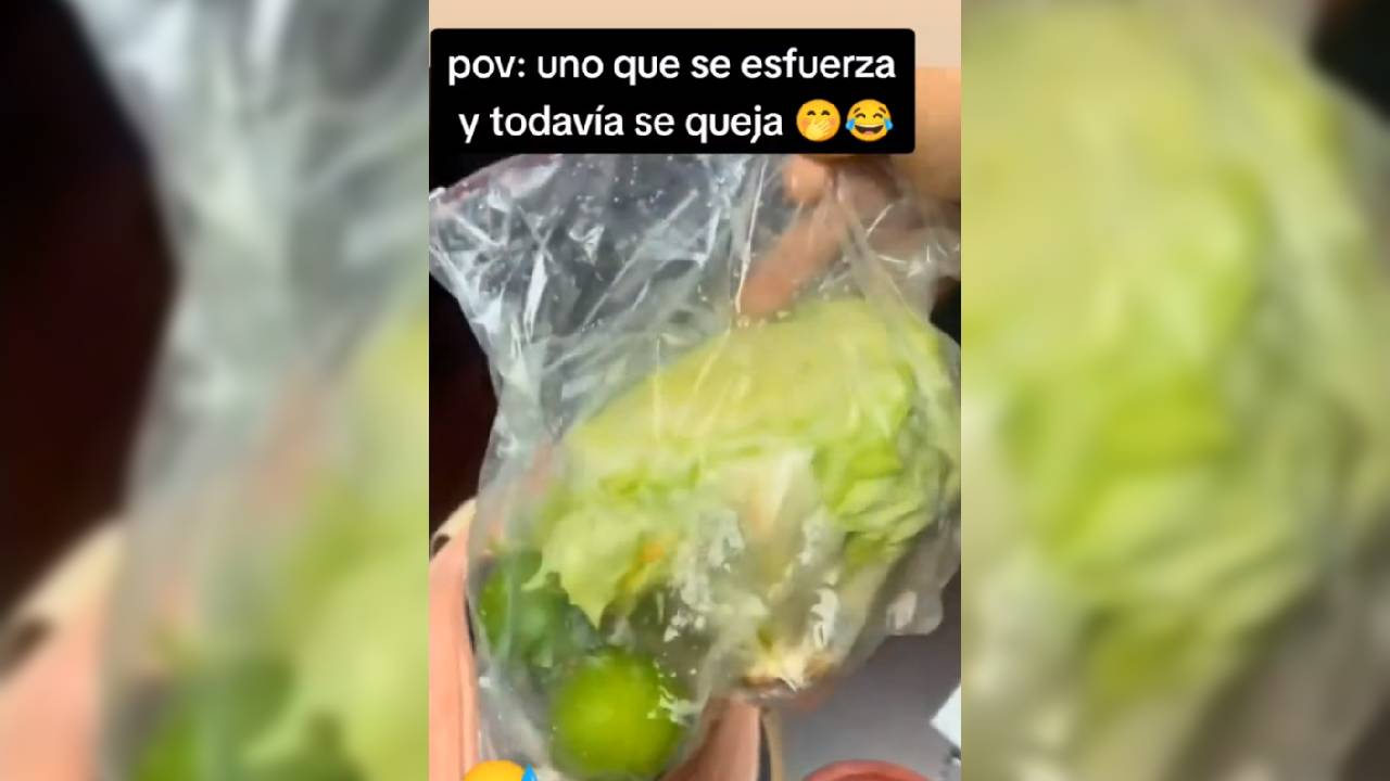 VIDEO: Hombre criticó el lonche que le preparó su esposa y esto pasó