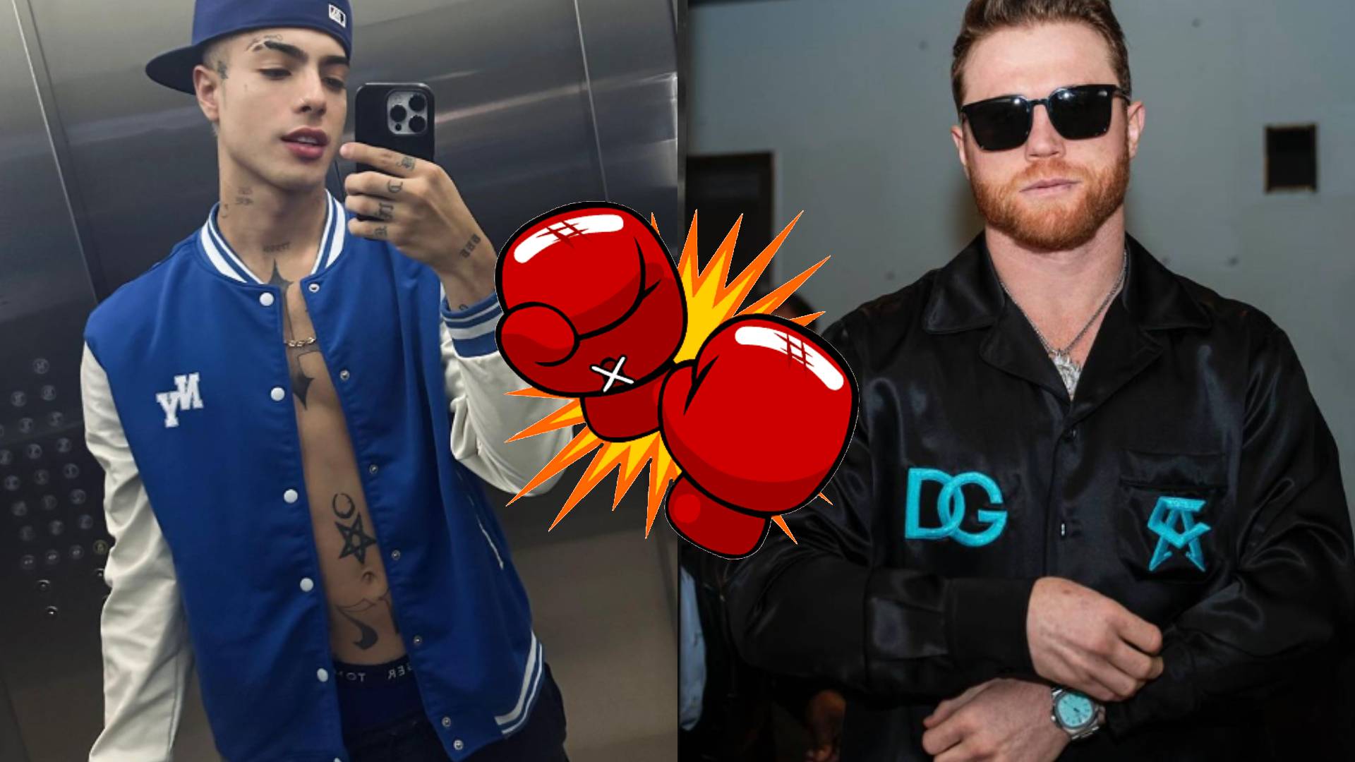 VIDEO: Canelo Álvarez da un gancho al hígado al influencer Naim Darrechi, cumplió su sueño
