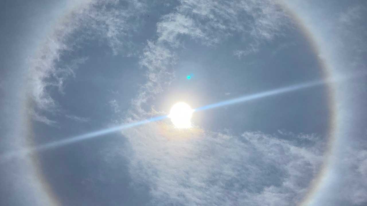 Halo Solar 2025: ¿Qué es este fenómeno natural y es de mala suerte?