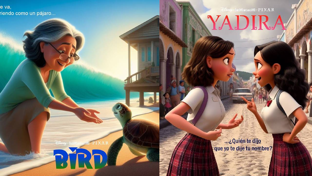 Carteles de Disney: Recrean momentos virales de Yucatán con ...