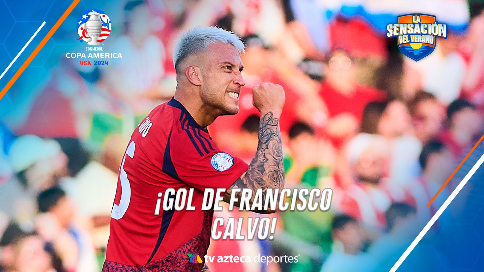 ¡Gol de Francisco Calvo! | Costa Rica 1-0 Paraguay | Copa América 2024