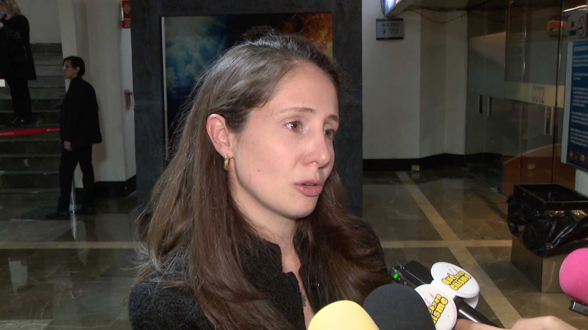 Cristina Riva Palacio relata cómo le dijo a Michaela que su padre falleció