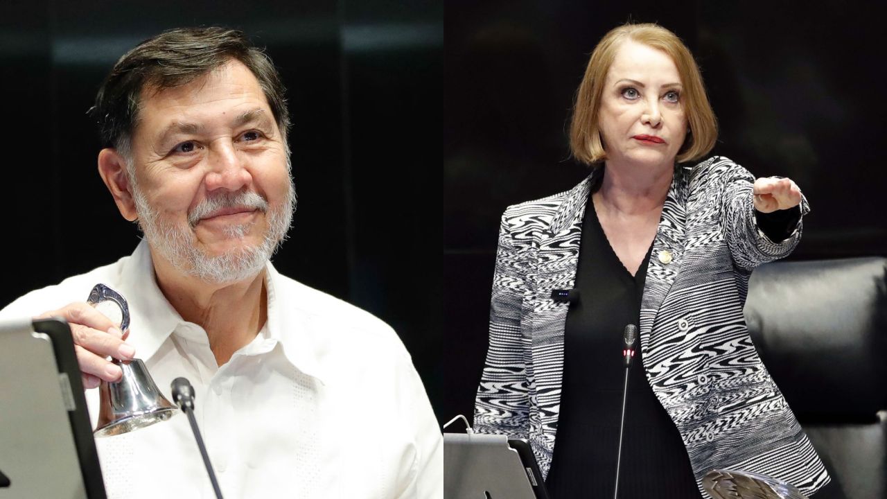 Laura Itzel Castillo rinde protesta como presidenta del Senado, Noroña ...