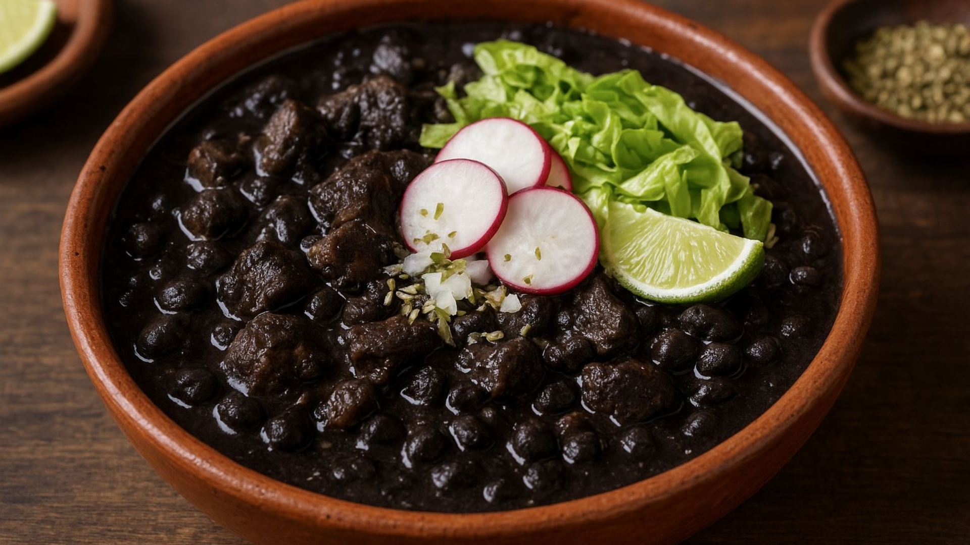 ¿Sabías que también se puede hacer pozole negro y morado? Estos son los ...