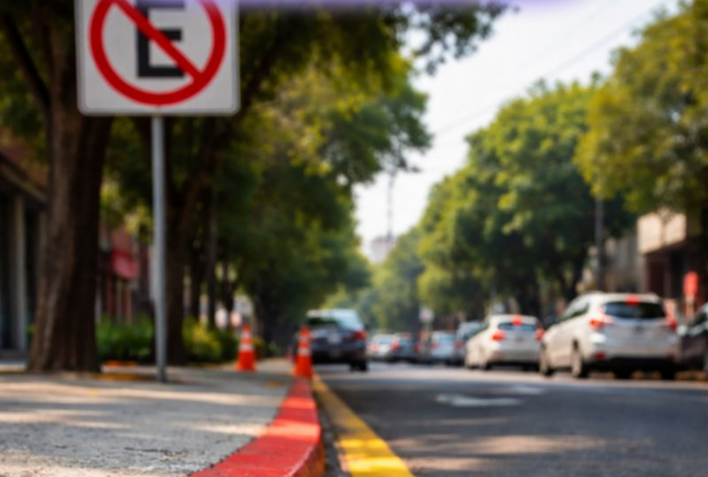¿Está prohibido estacionarse en línea amarilla o roja en Morelos? Esto ...