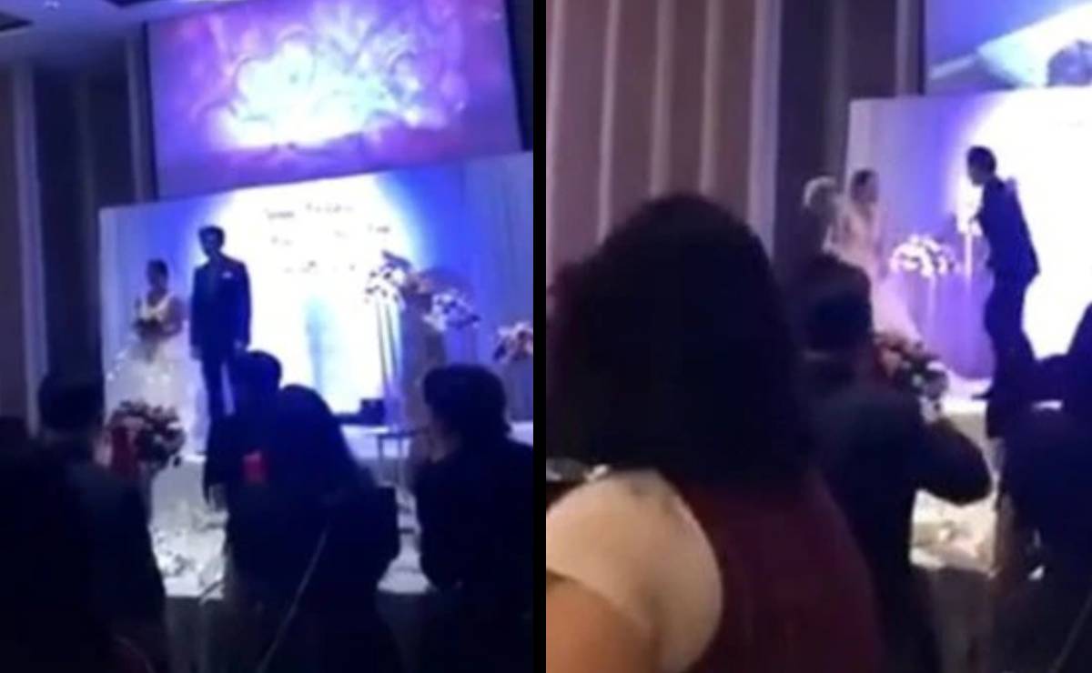 Expone infidelidad de su novia en plena boda, igual se casan