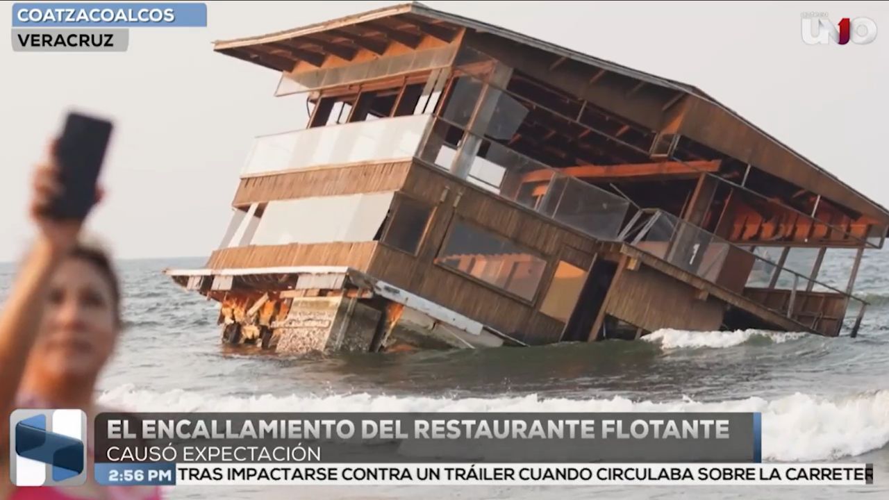 ¿Qué harán con el restaurante flotante "El Atracadero", varado en ...