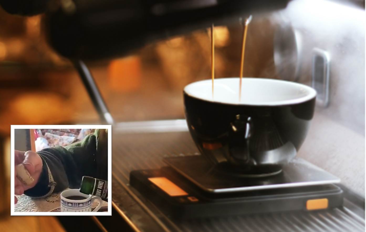 Vieja se hace viral por insólito hack con el café en video