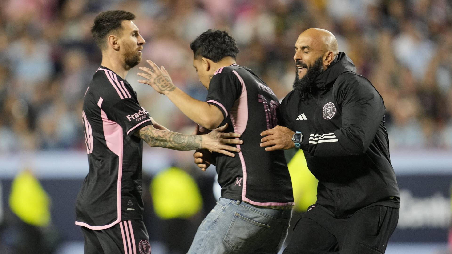 VIDEO: Así trabaja el guardaespaldas de Lionel Messi en Inter Miami