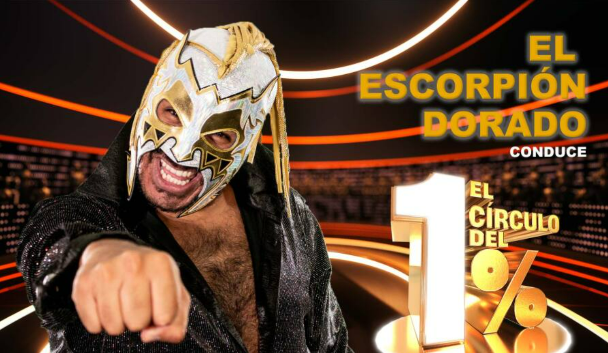 Escorpión Dorado conducirá game show en TV Azteca: ""El Círculo del 1%"