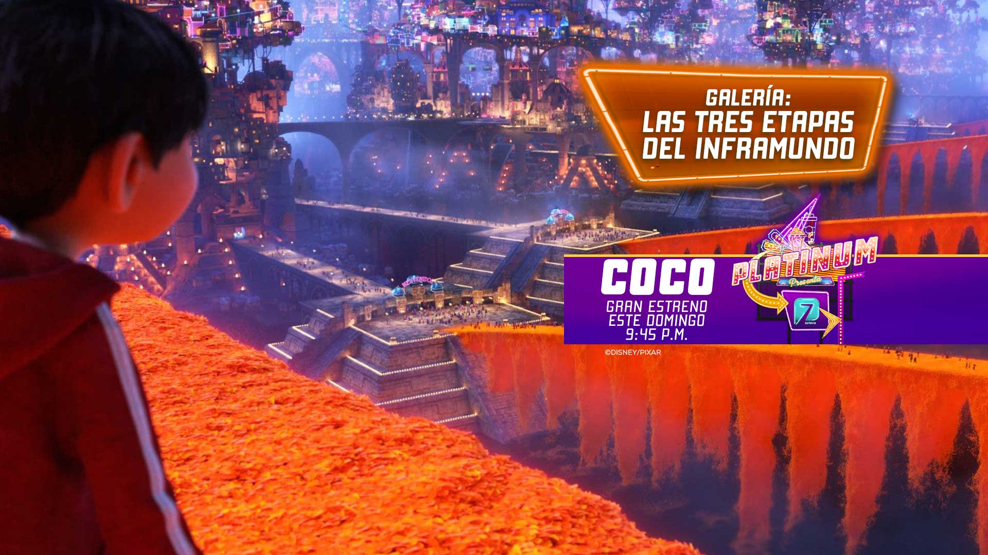 Las etapas que conforman la Tierra de los Muertos en Coco