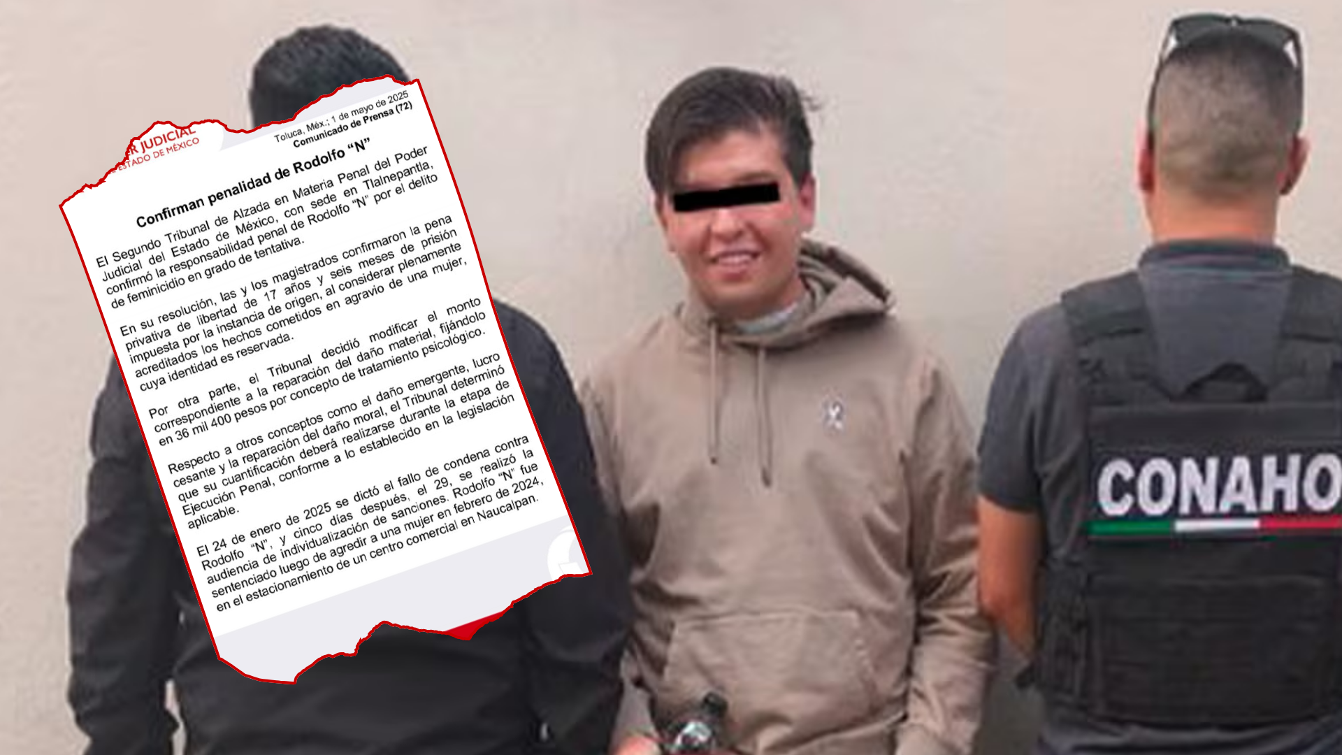 Caso "Fofo" Márquez: confirma sentencia de 17 años y 6 meses por feminicidio en grado de tentativa