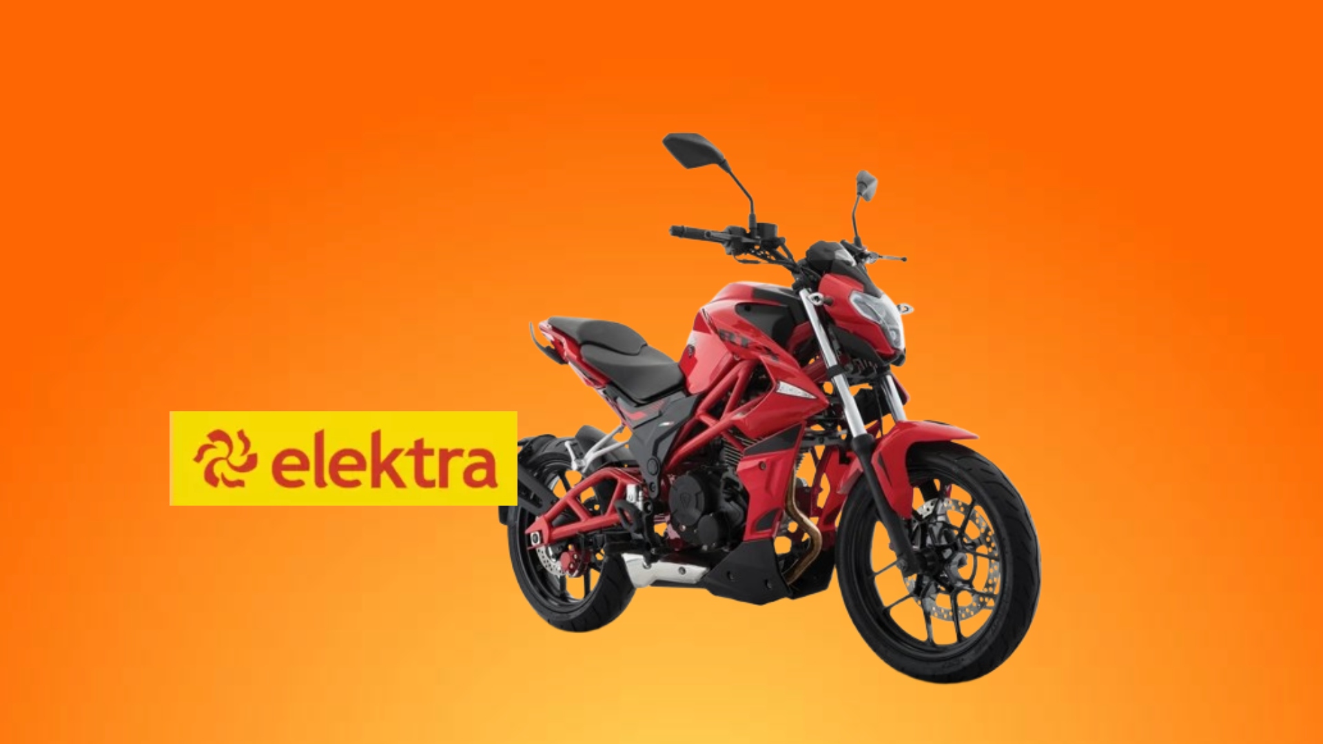 Elektra remata esta potente moto deportiva de 250 CC; tiene envío gratis