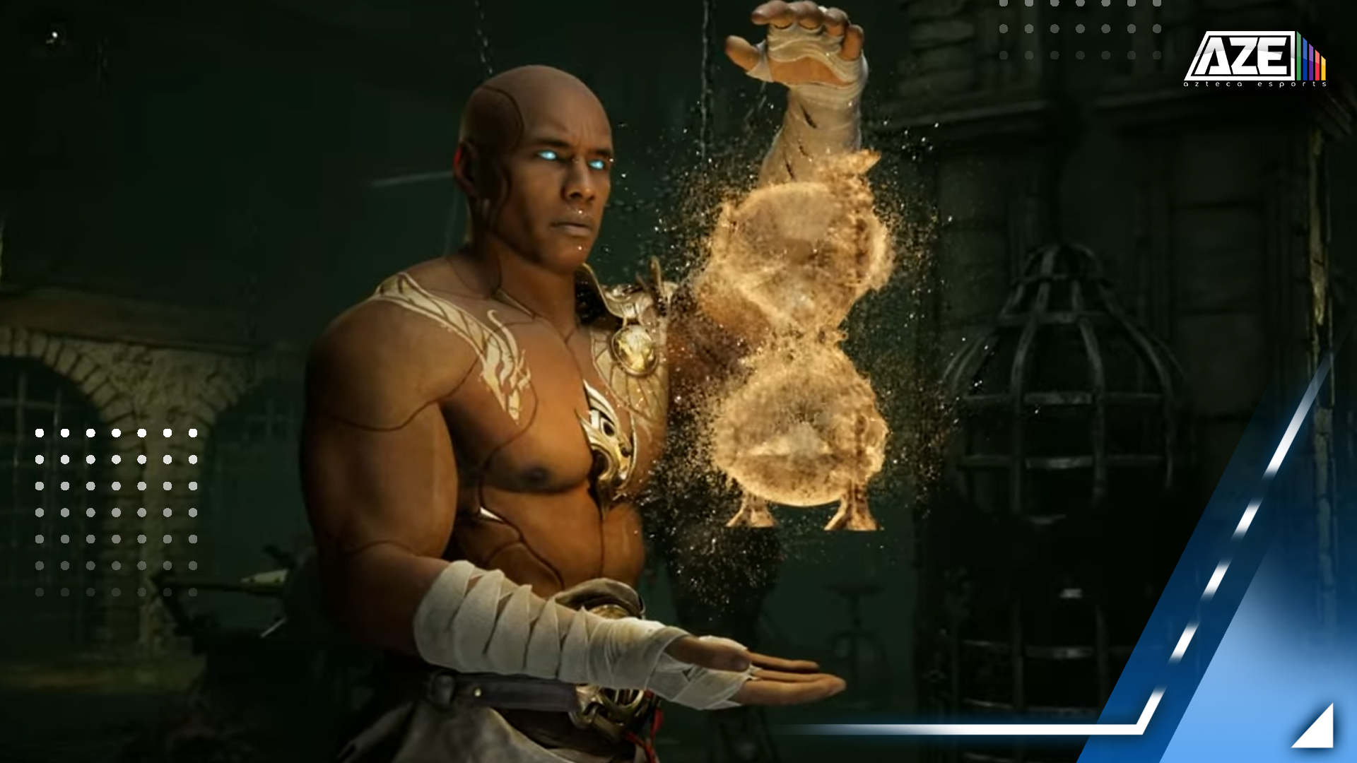Geras en Mortal Kombat y mira el fatality de Liu Kang