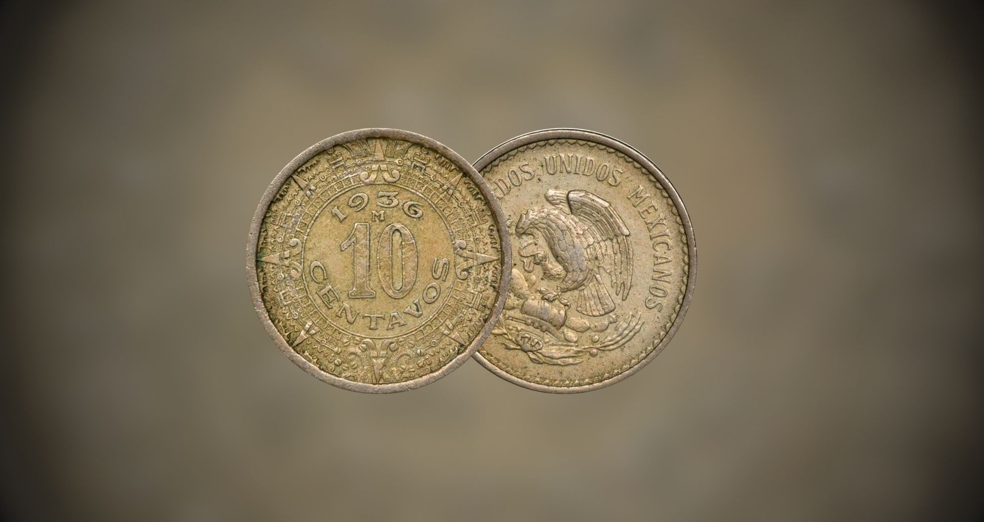 ¿Cuál es la moneda de 10 centavos del calendario azteca que alcanza un ...