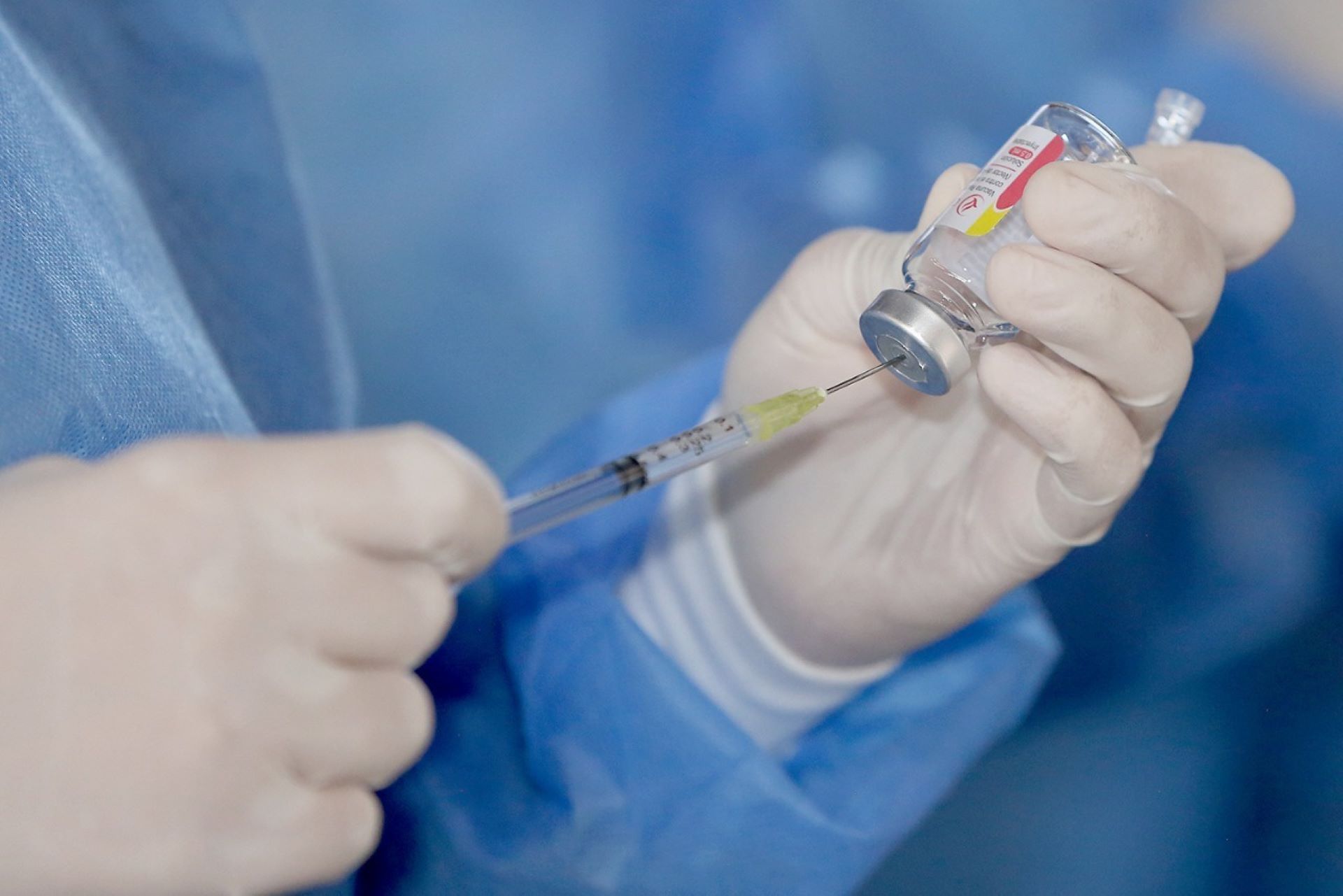 punciones accidentales en persona de salud