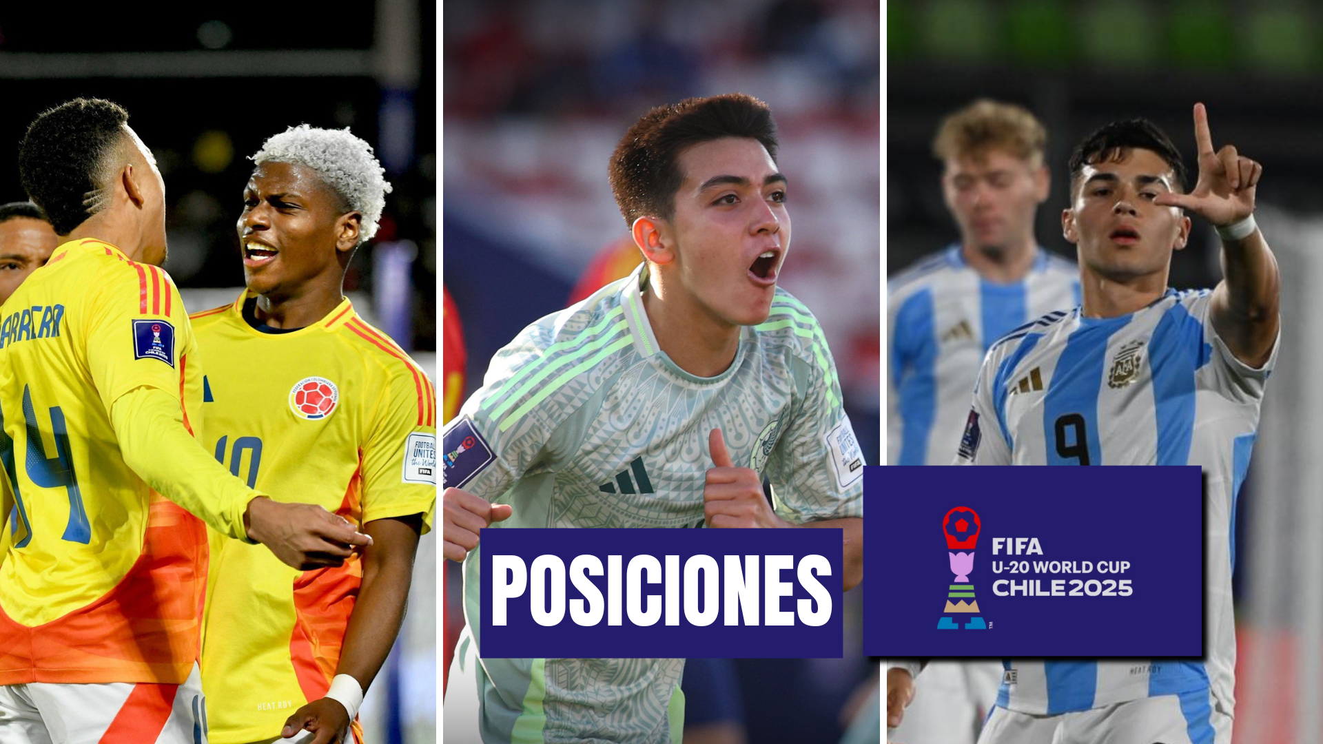 Fase de grupos: las posiciones luego de la fecha 2 del Mundial Sub-20