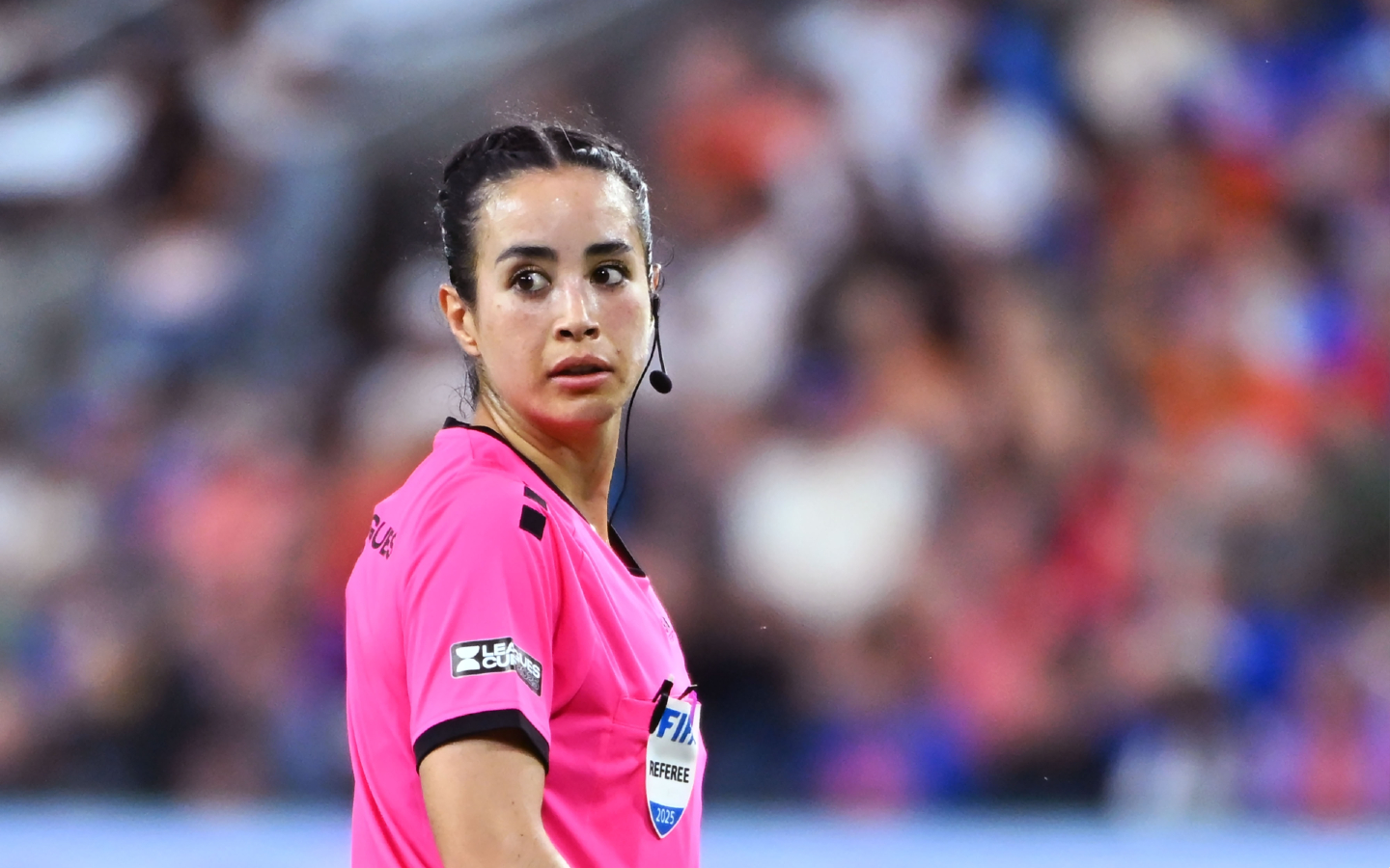 Katia Itzel García quiere arbitrar un juego de la Copa Mundial de la ...