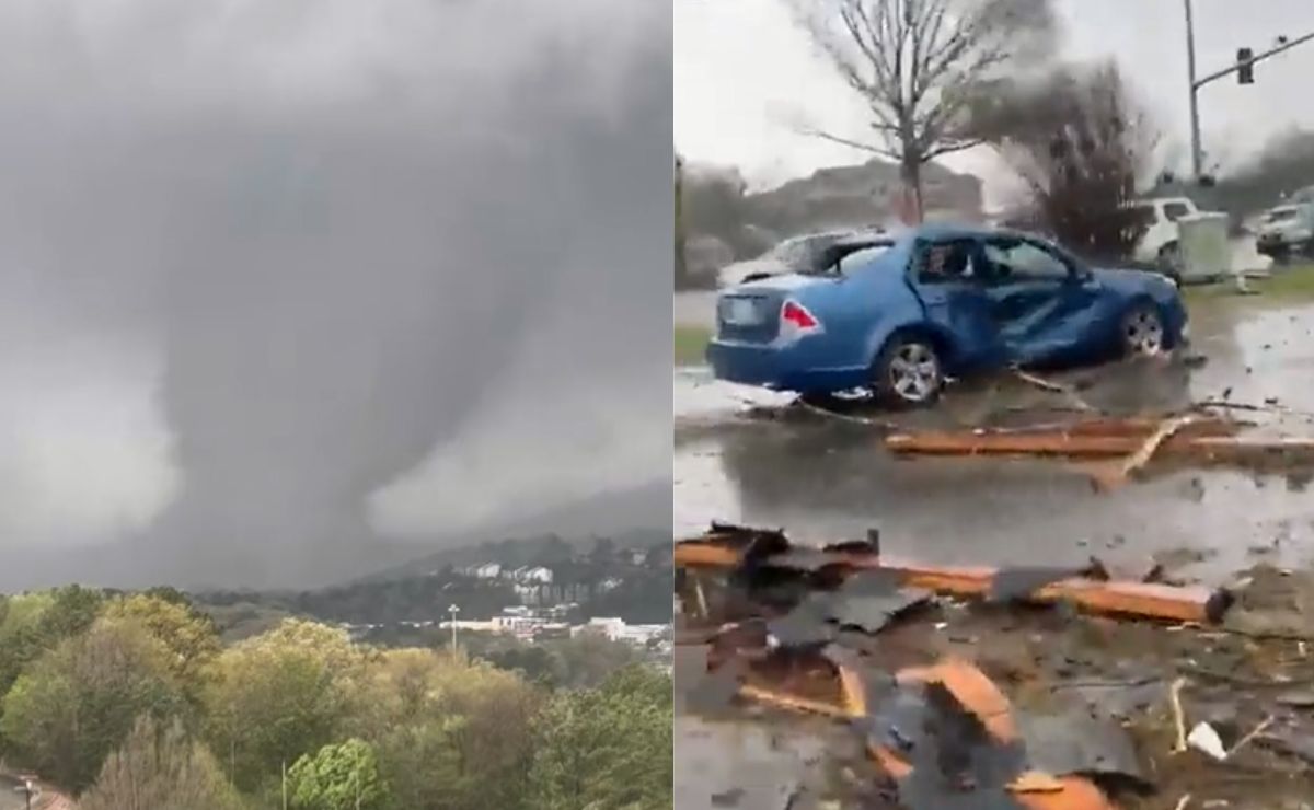 Tornado en Arkansas toca tierra en Little Rock y deja daños