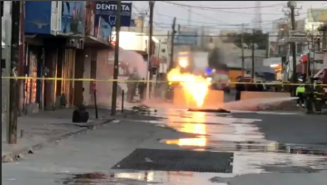 Se registra explosión en pleno centro de Ciudad Juárez