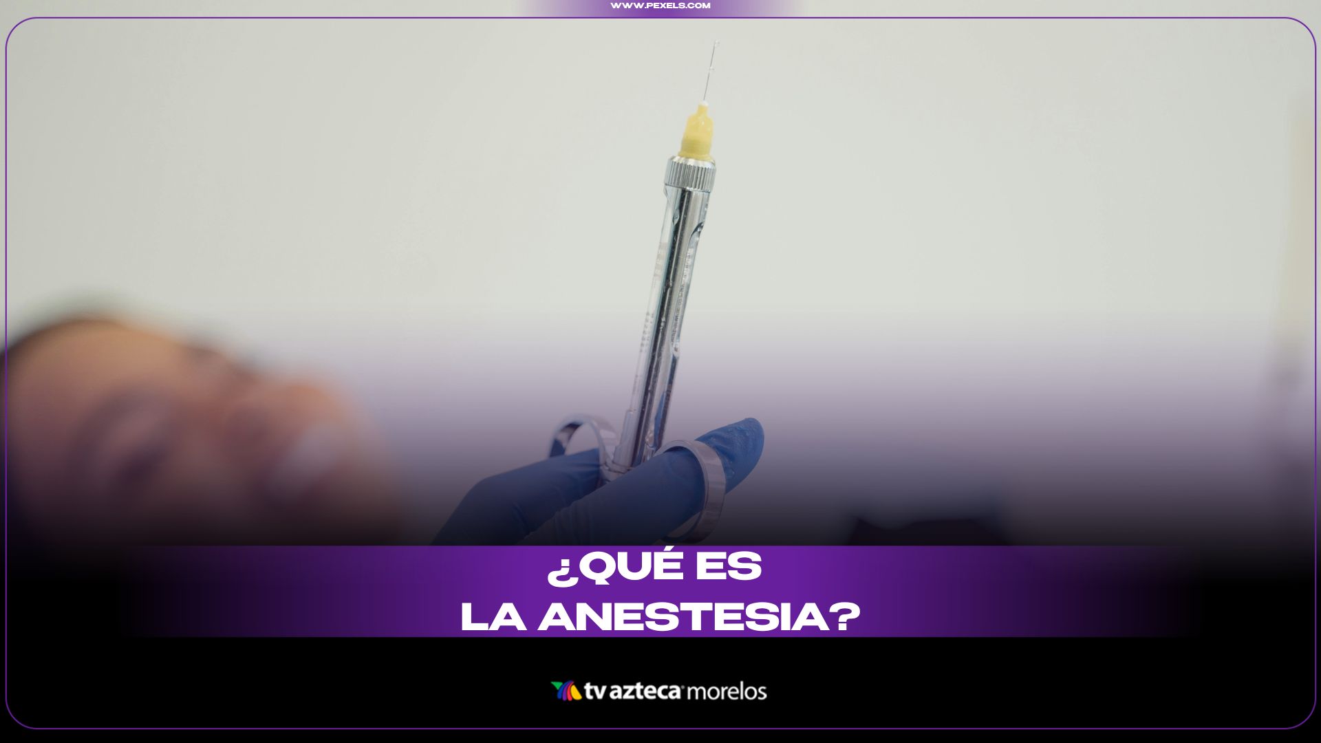 ¿Qué es la anestesia?