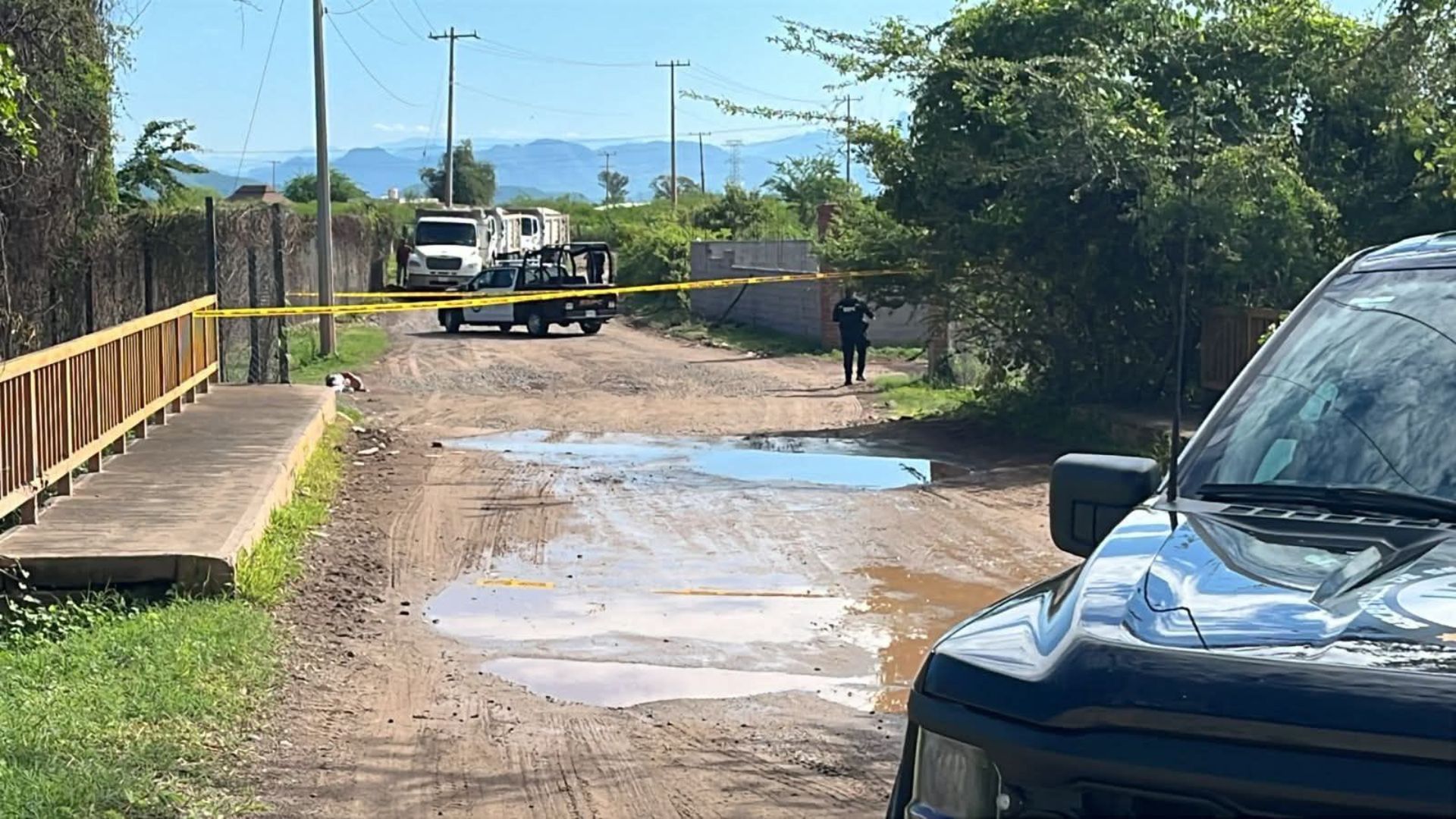 Suman tres hombres sin vida en la comunidad de Mojolo en Culiacán