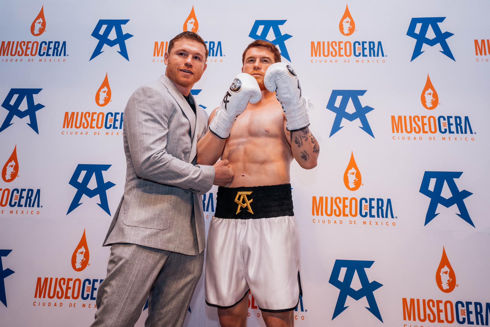 Así es la figura de Canelo Álvarez localizada en el Museo de Cera de CDMX