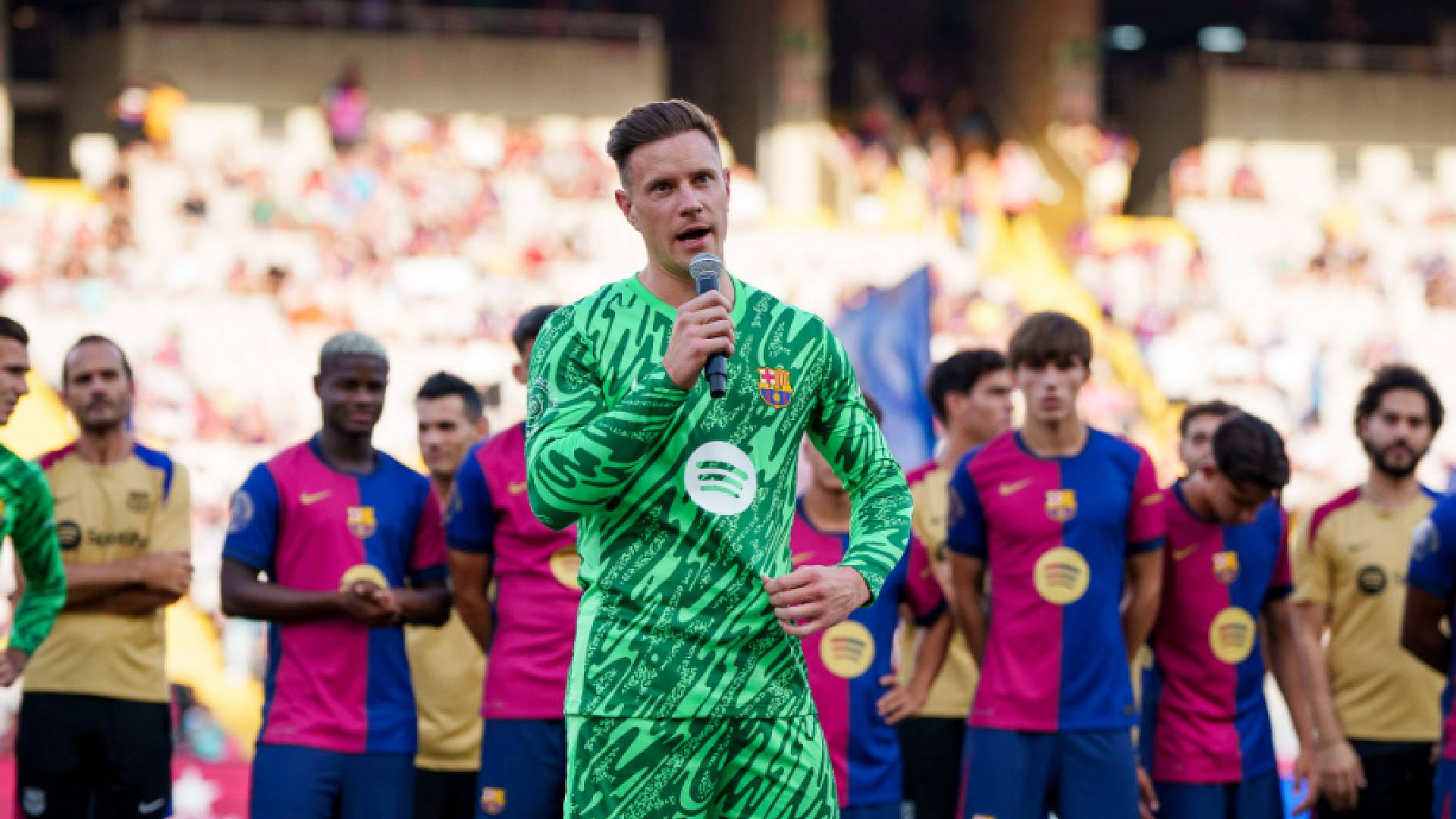 ¿Quién es el portero suplente del Barcelona en la Champions League?