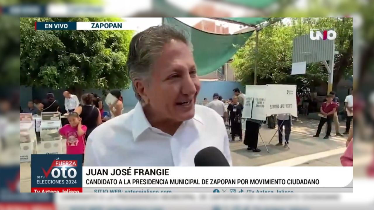 Juan José Frangie candidato a la presidencia de Zapopan habla sobre las elecciones 2024