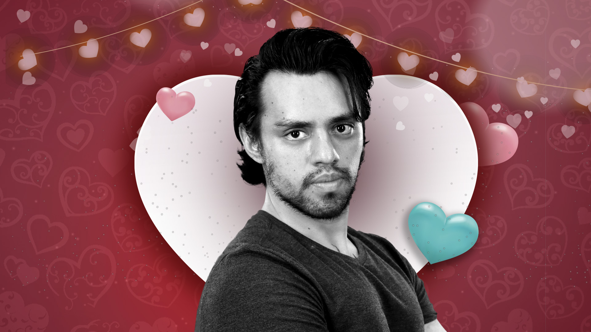 Joe Delgado participante de Amor en el Aire.