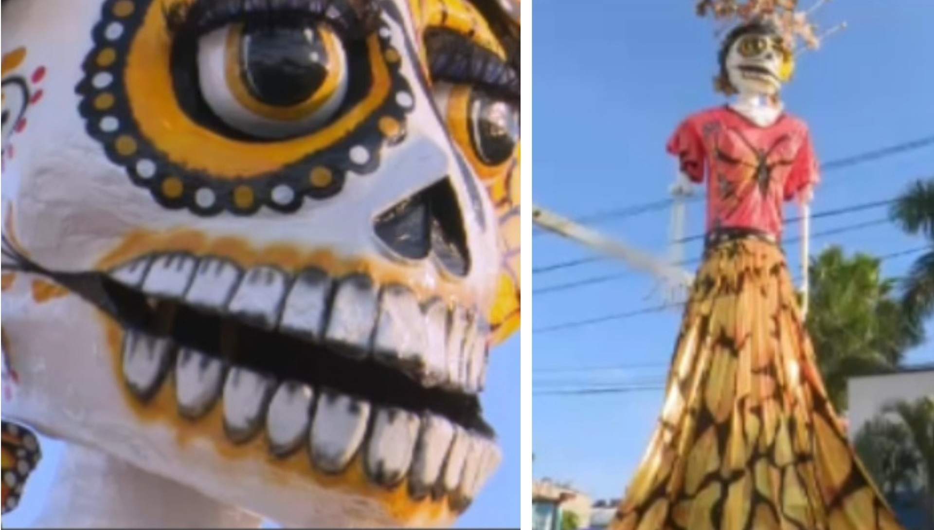 Día de Muertos: Llega Catrina gigante a Morelos