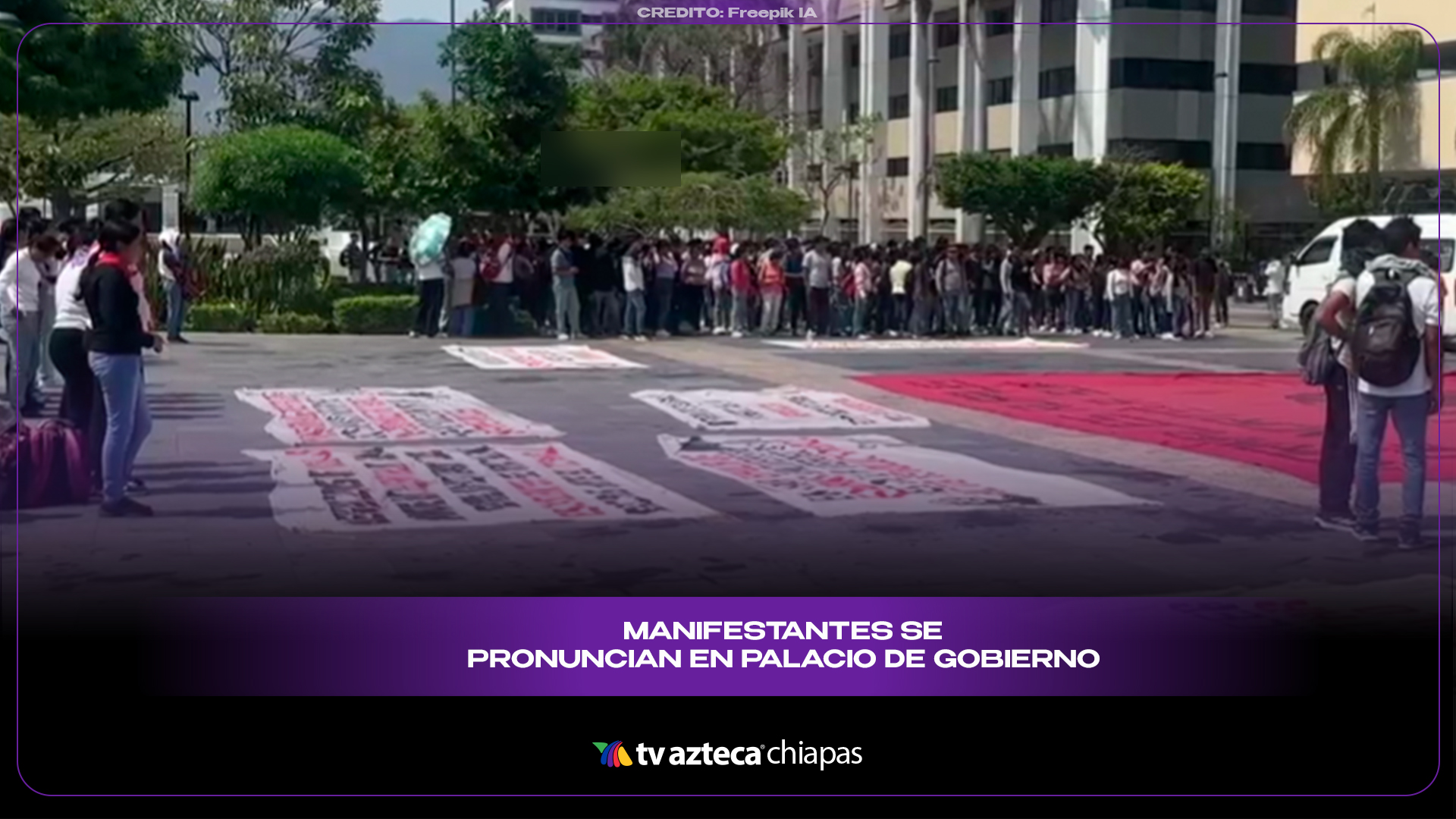 VIDEO: Se manifiestan en Tuxtla Gutiérrez por “acto de reprensión” de 2021