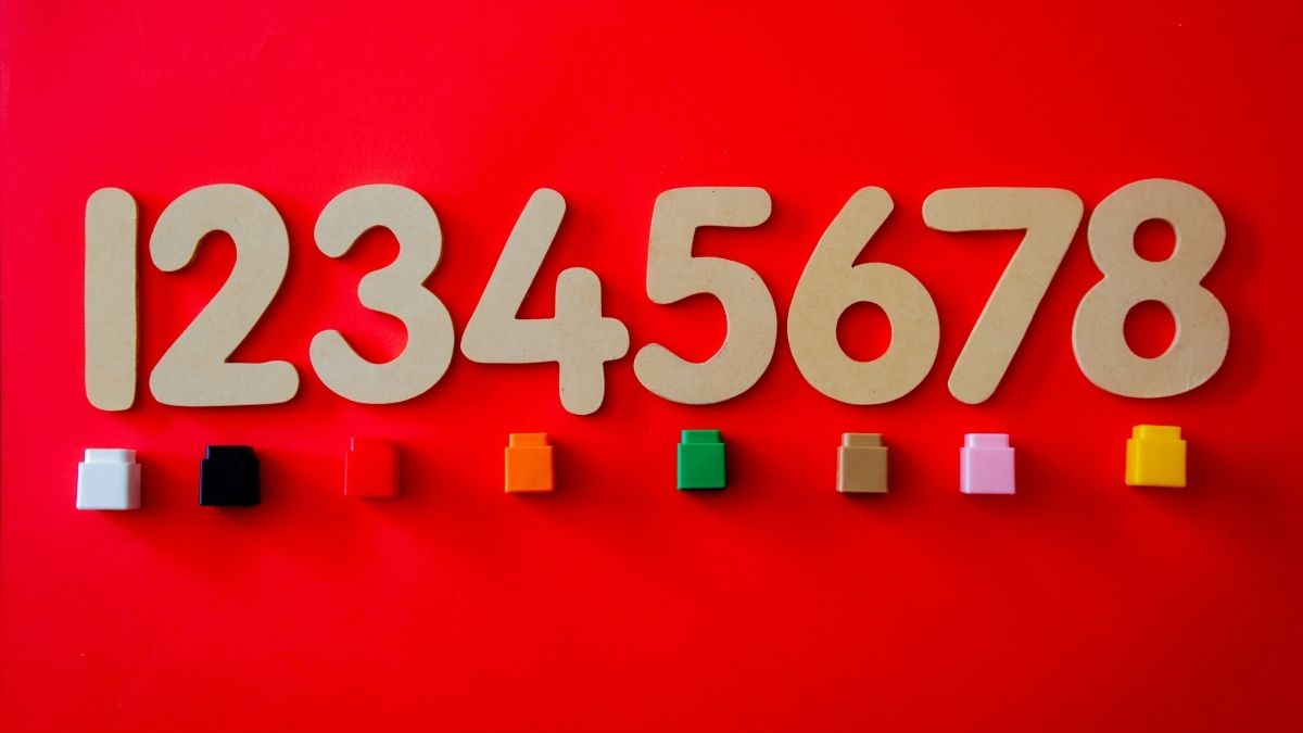 Así se escriben los números 16, 17, 18 y 21