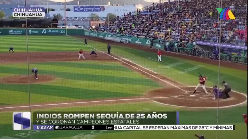 Indios de Juárez rompe sequía de 25 años y conquista la Liga Estatal
