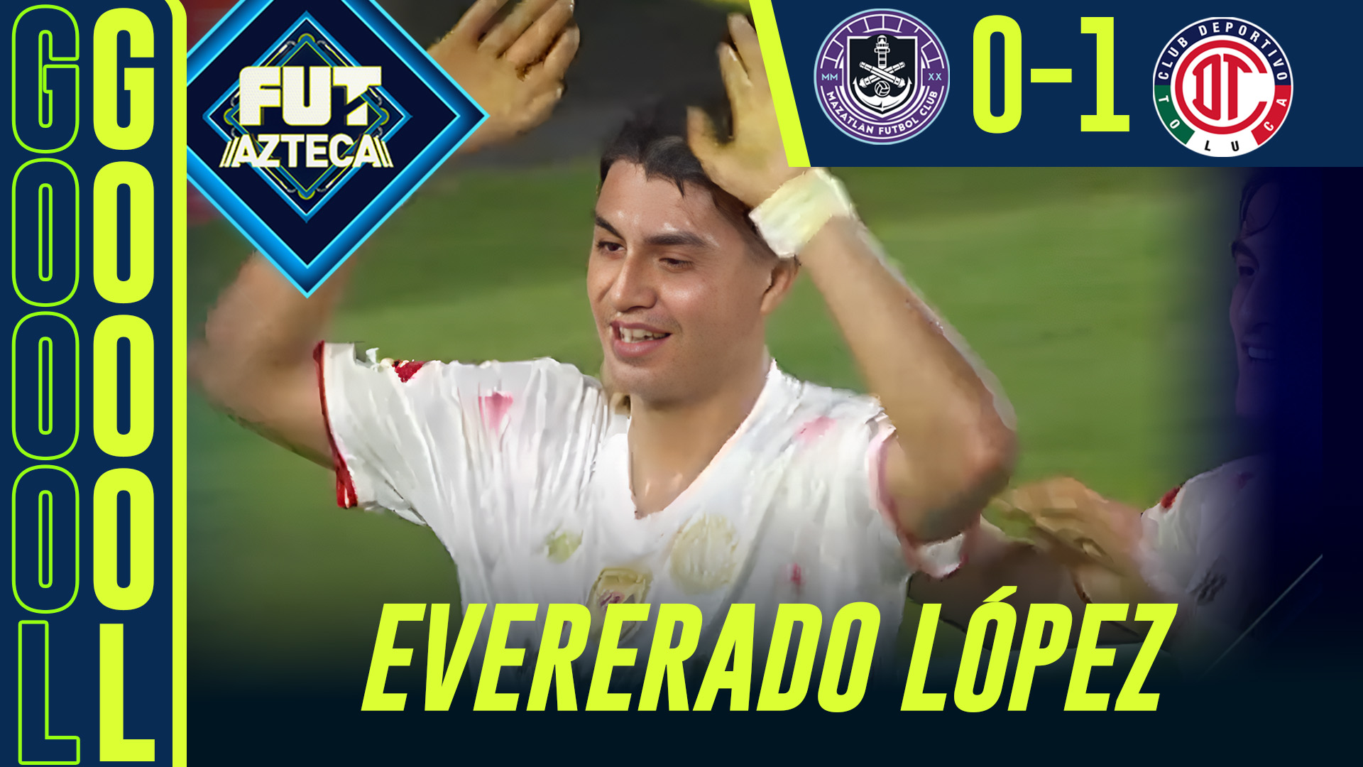 ¡Goool de Everardo López! | Mazatlán 0-1 Toluca | CL 2026 | Liga MX