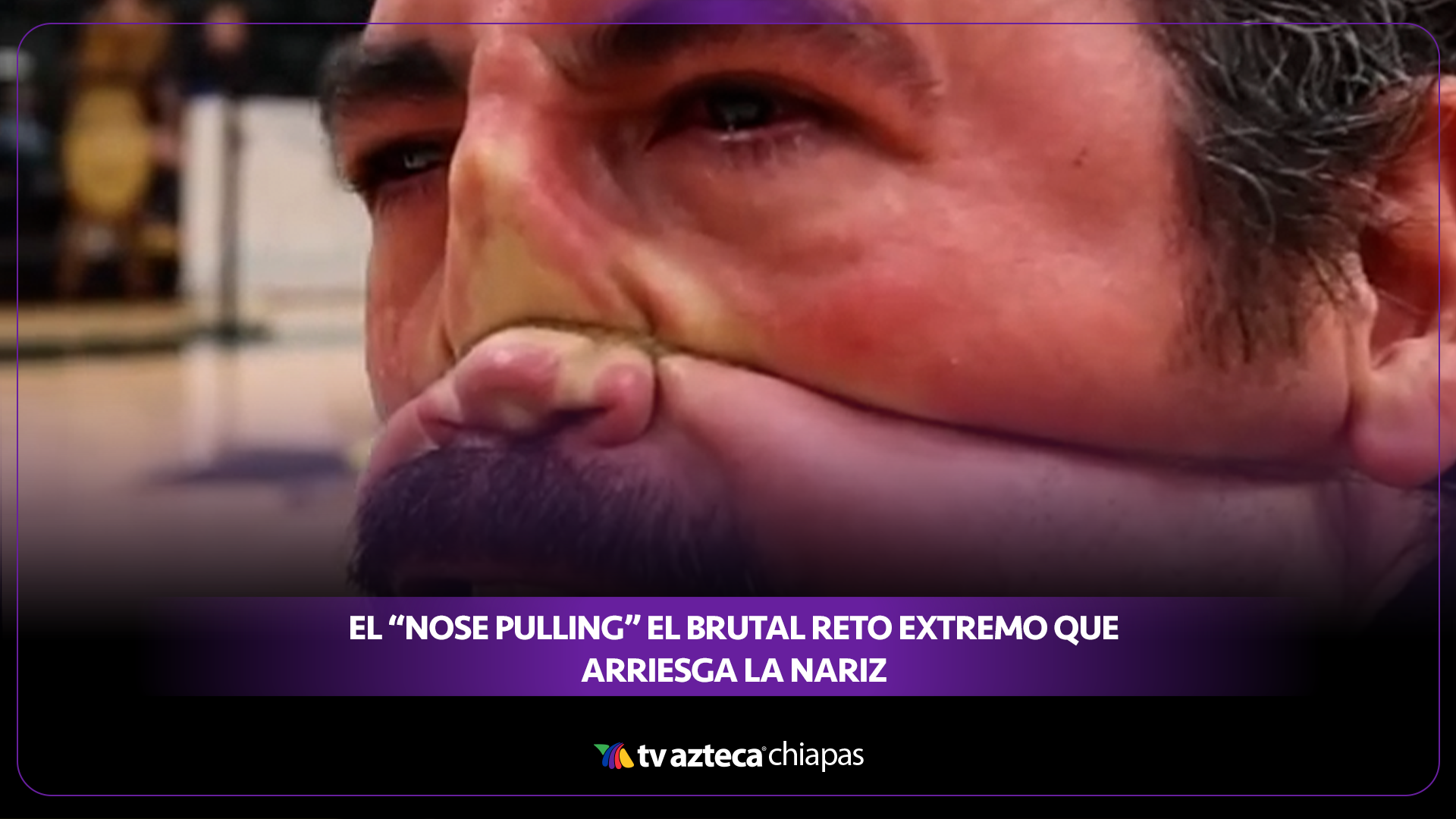 ¿Qué es el "nose pulling"?: el deporte extremo que pone en riesgo la nariz