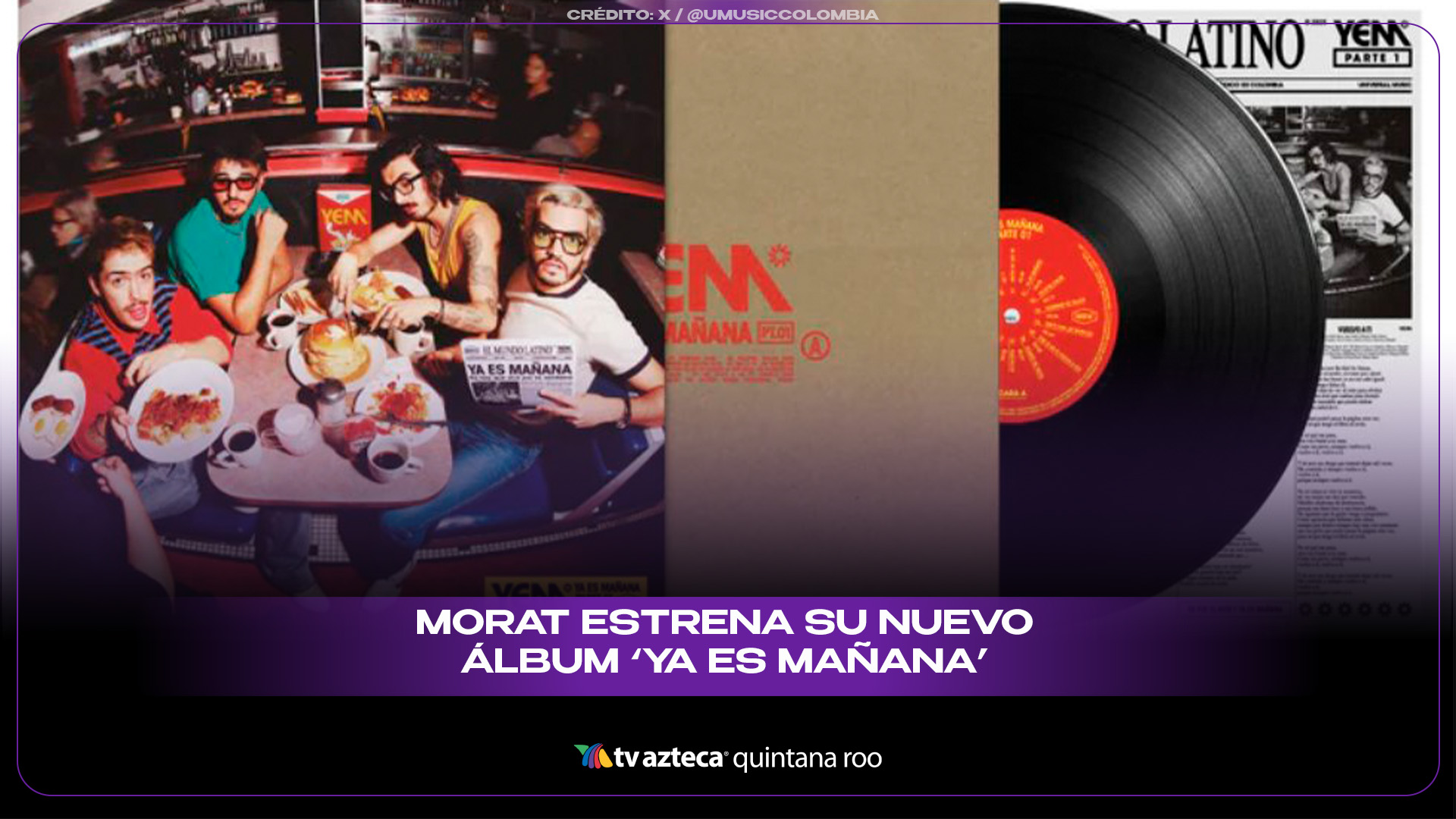 ⁠Así fue el estreno del álbum de Morat “Ya Es Mañana” en Bogotá ...