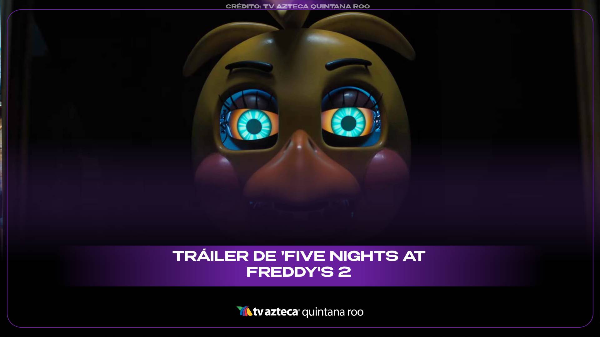 ¡Terror recargado! El nuevo tráiler de 'Five Night’s at Freddy’s 2' que ...
