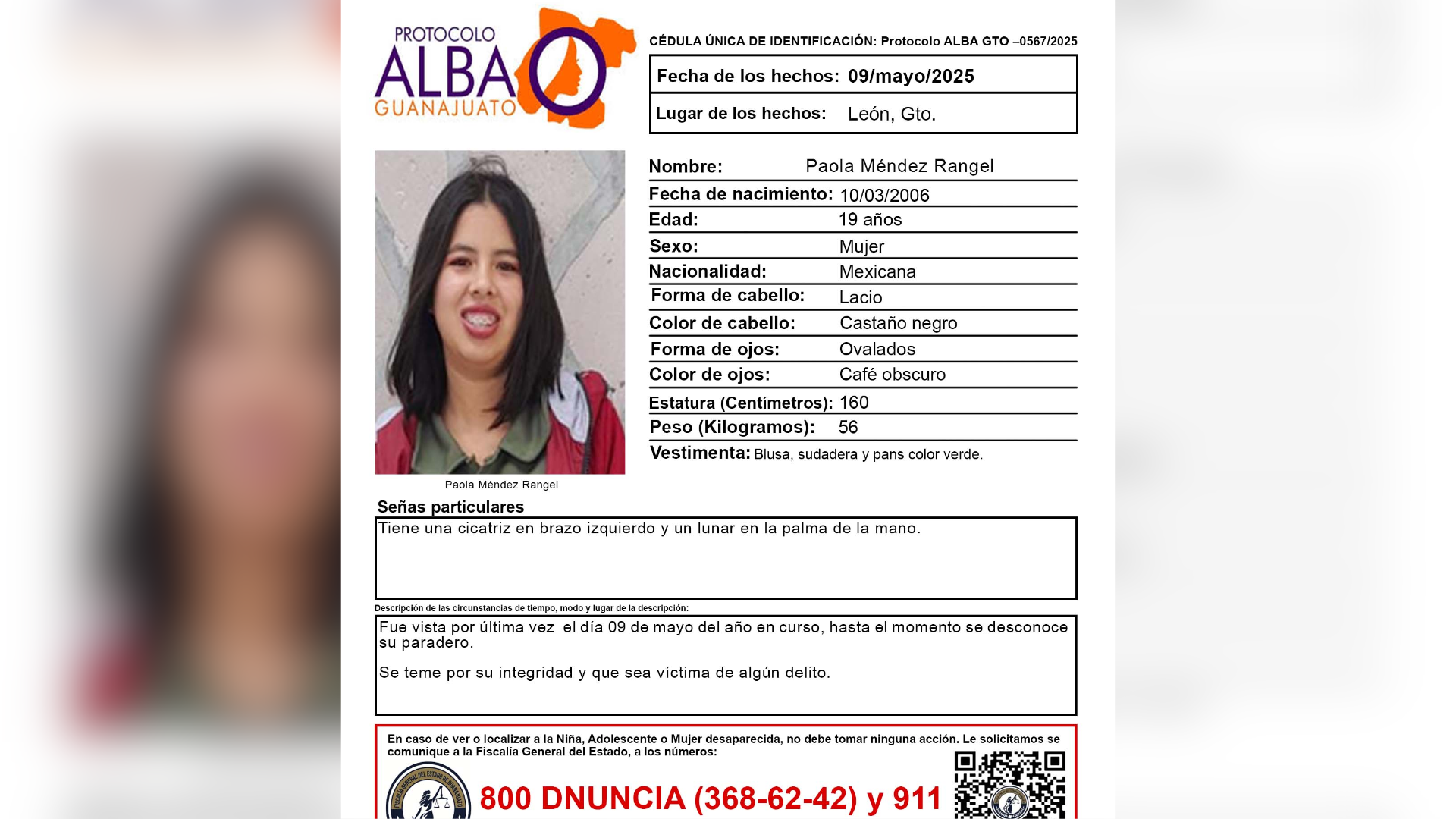 Desaparecidos Guanajuato: ¿Quién es Paola Méndez Rangel y qué sabemos ...