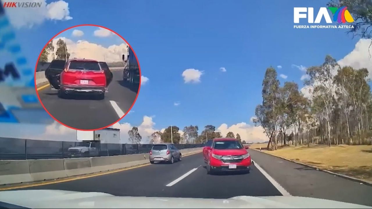 VIDEO: Conductor revela cómo salvó a su familia del asalto en la Texcoco-Calpulalpan