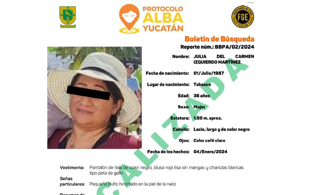 Desactivan Protocolo Alba Tras Localizar A Mujer Reportada Como