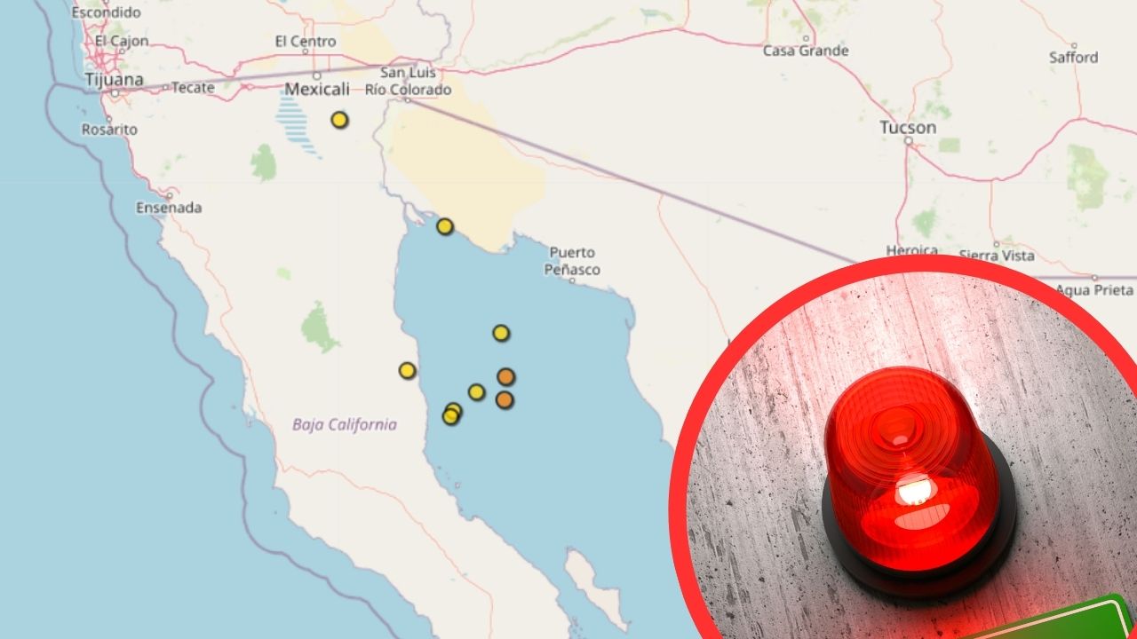 Falla de San Andrés bajo presión: Ocho microsismos en 24 horas ...