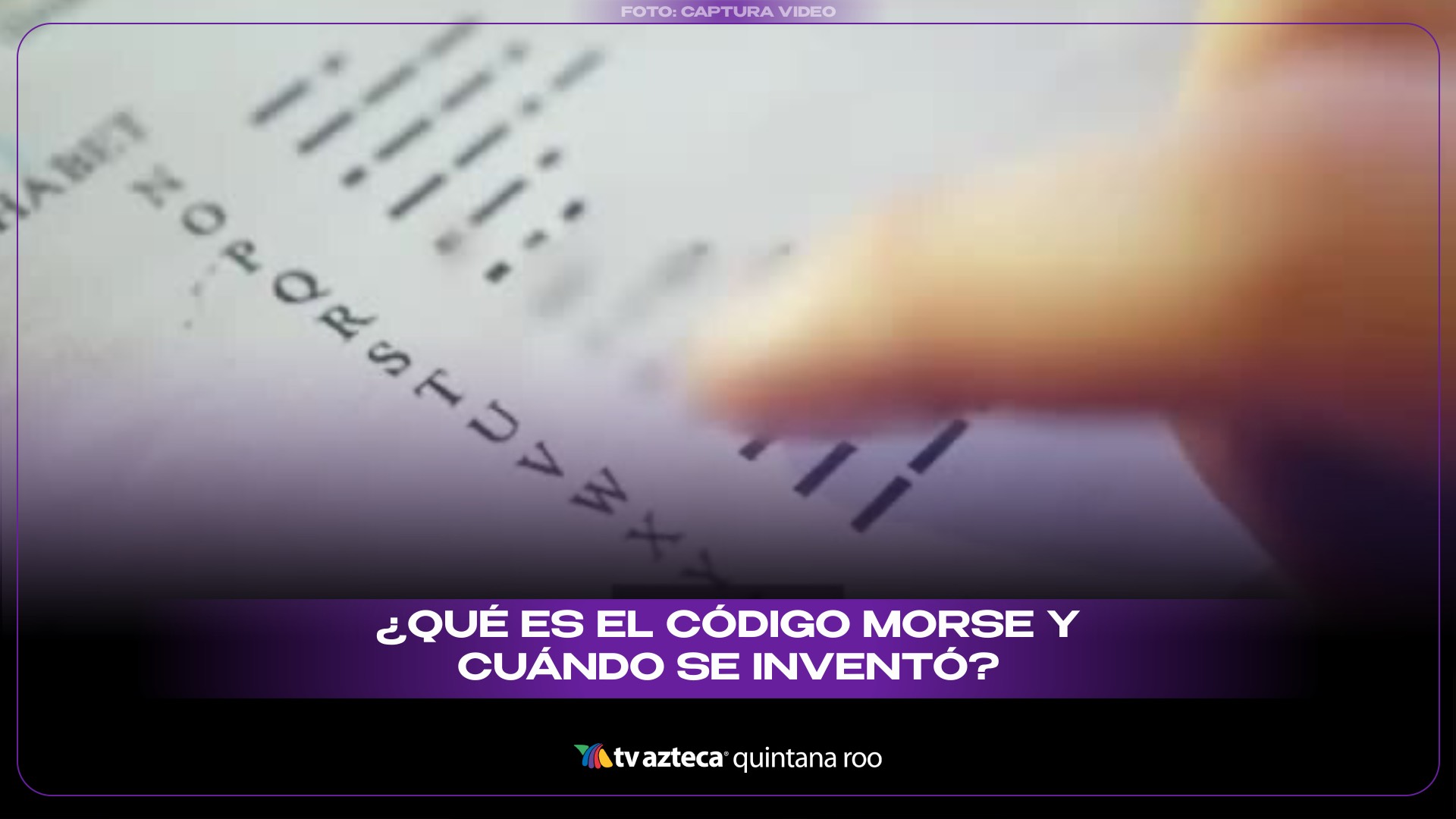¿Qué es el código Morse y cómo se inventó? Te explicamos todo lo que necesitas saber