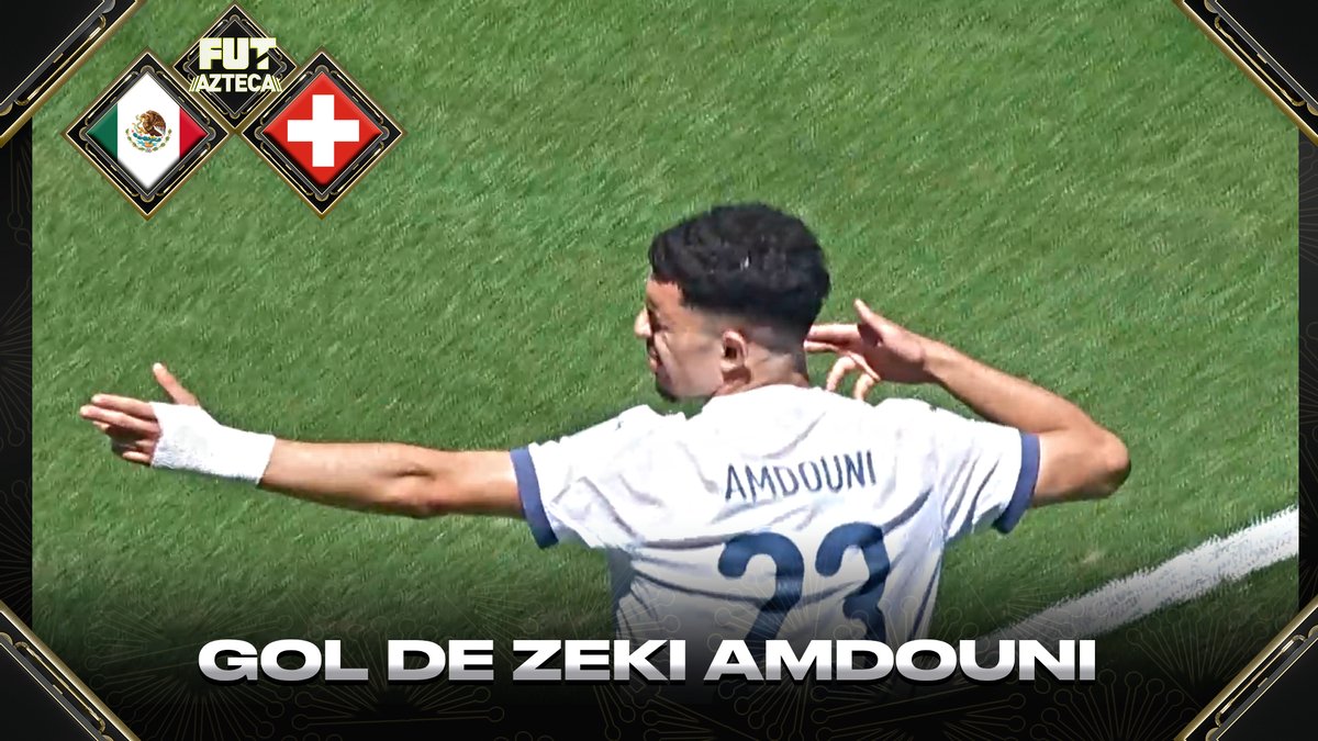 ¡Gol de Zeki Amdouni! México 1-2 Suiza | Fecha FIFA