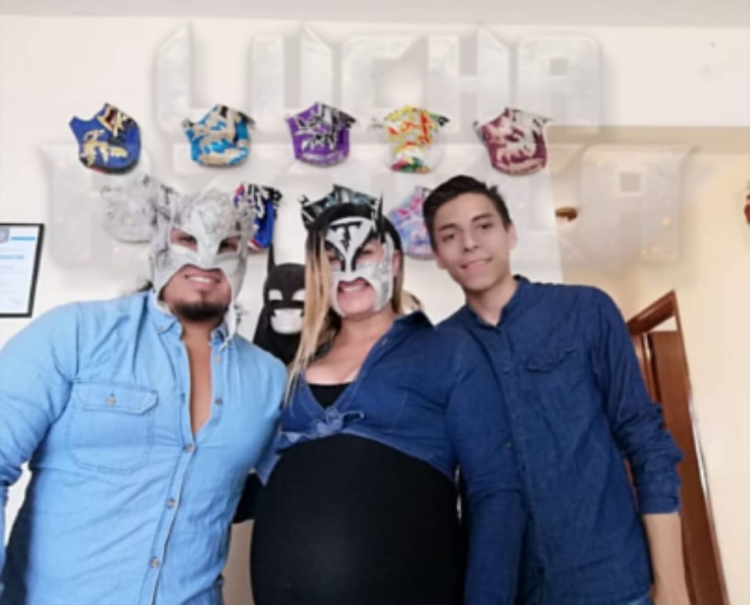 Luchadora Chik Tormenta está cerca de dar a luz