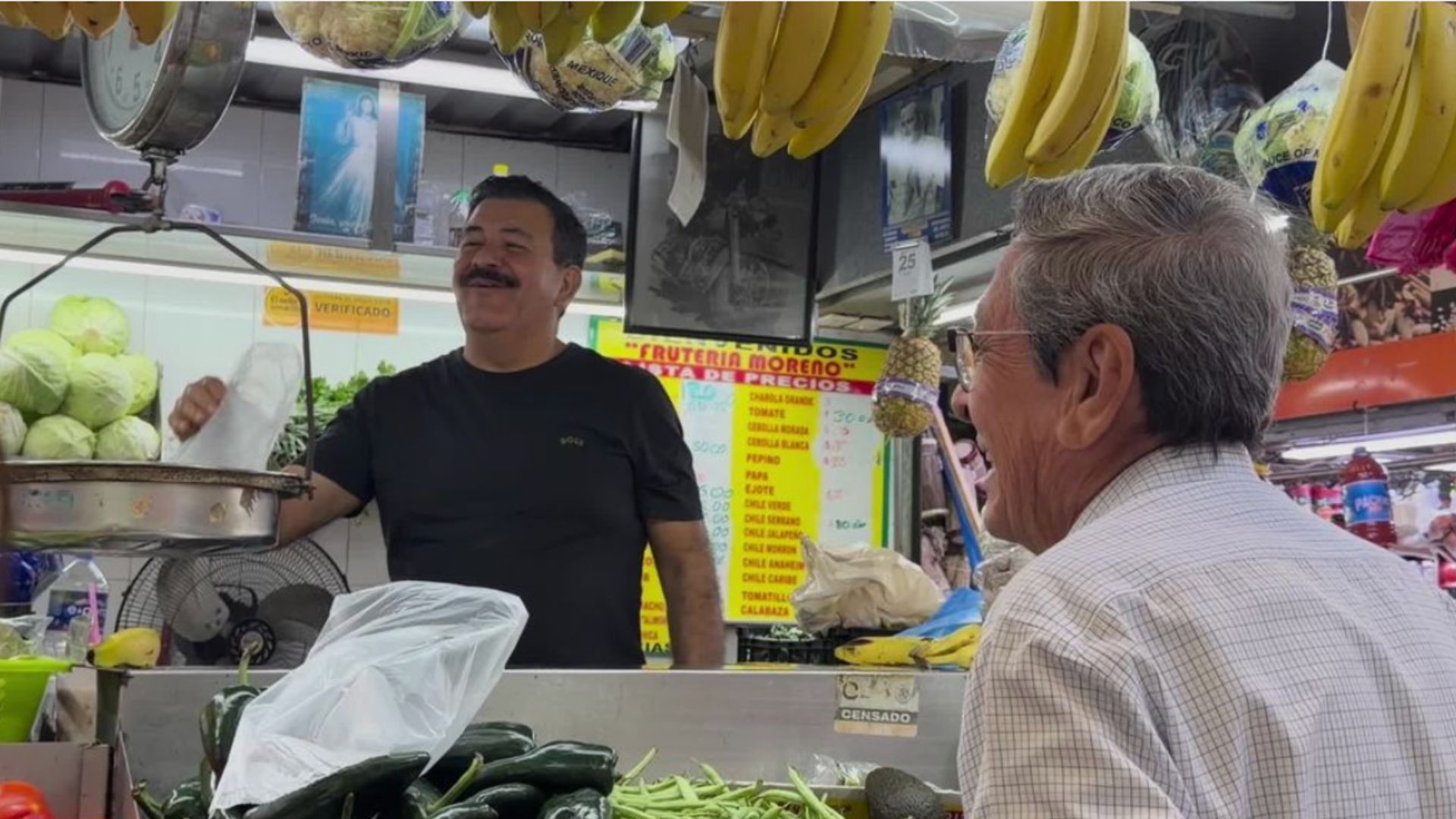 Historia Rodolfo Moreno, comerciante del Mercado Garmendia en Culiacán