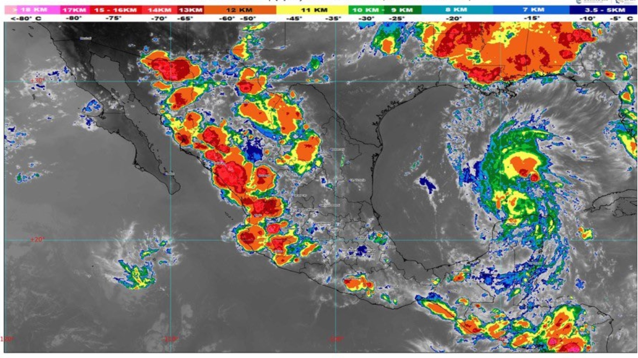 Tormenta tropical "Beryl" cambia de rumbo: Se mantiene zona de ...