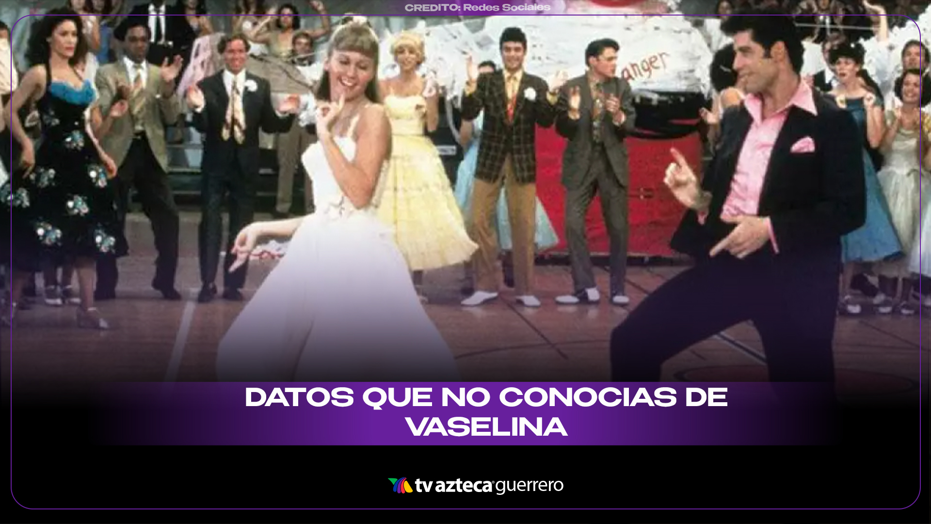 datos curiosos de vaselina el musical