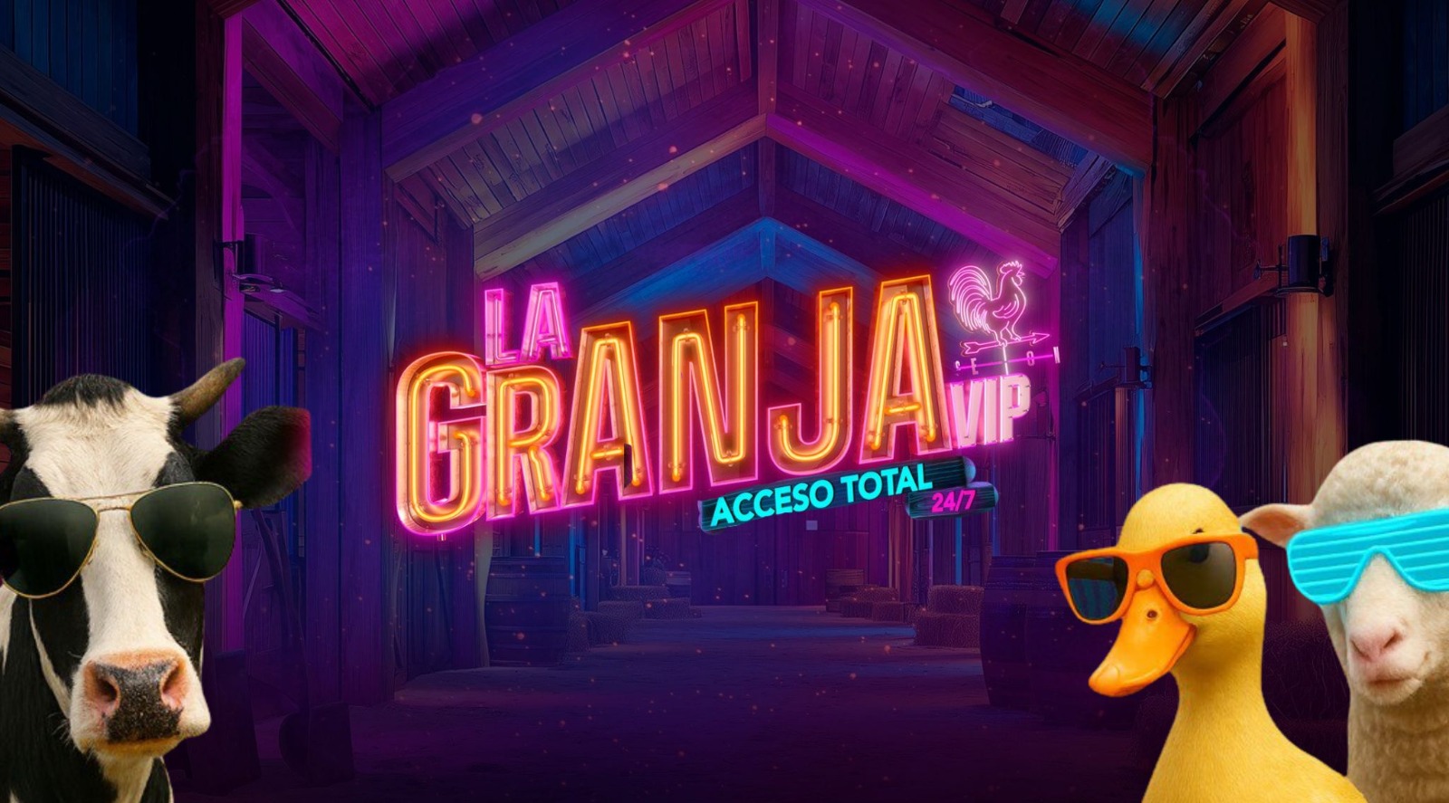 Sigue disfrutando del 24/7 de La Granja VIP totalmente GRATIS y EN VIVO